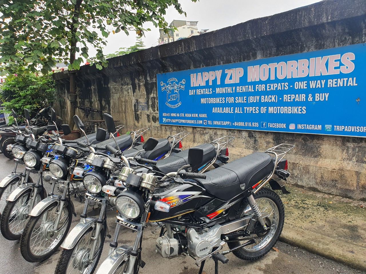 WIN DETECH 125CC LIKE-NEW - Happy Zip Motorbikes